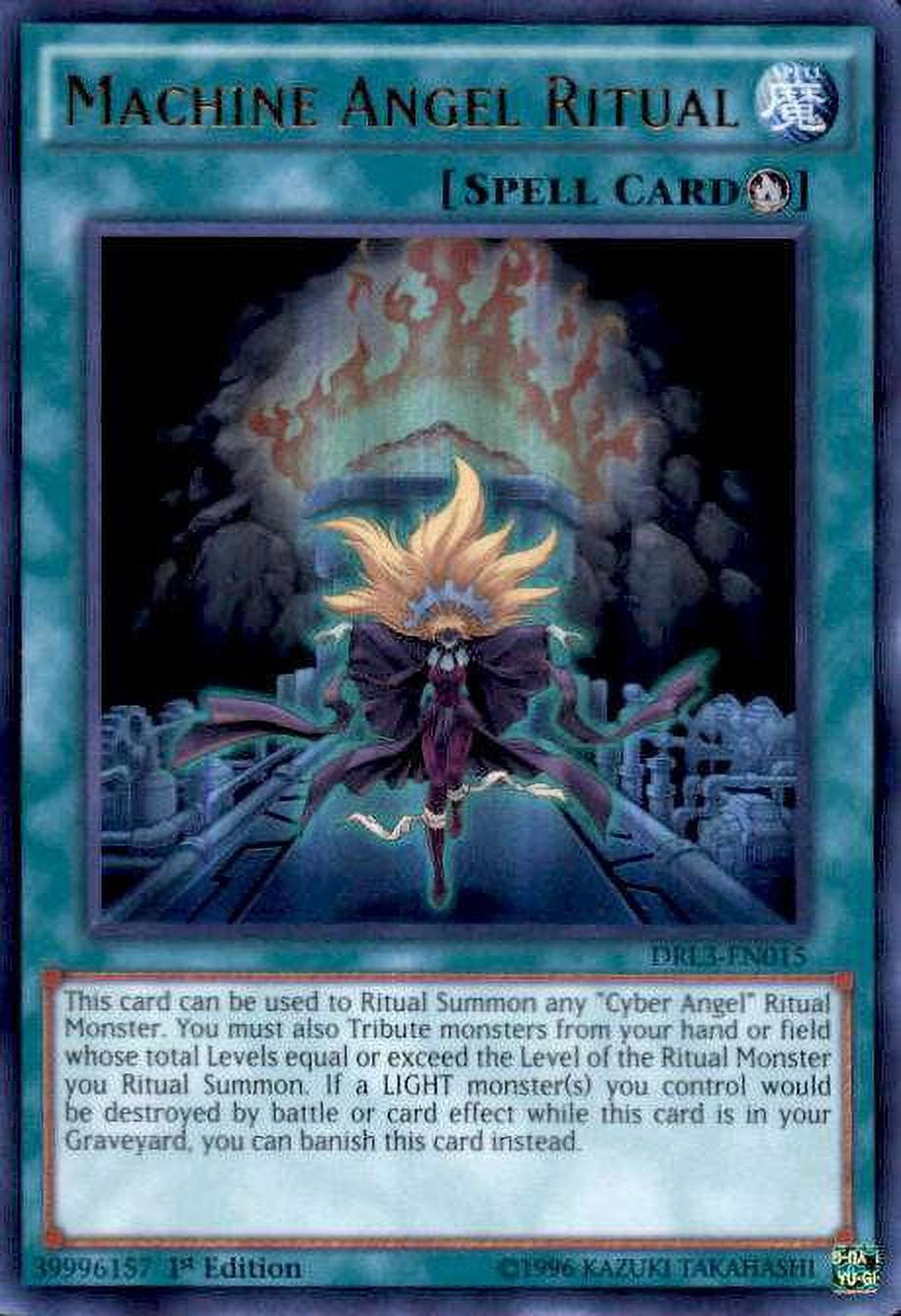 YuGiOh Dragons of Legend: Unleashed Ultra Rare Machine Angel Ritual ...