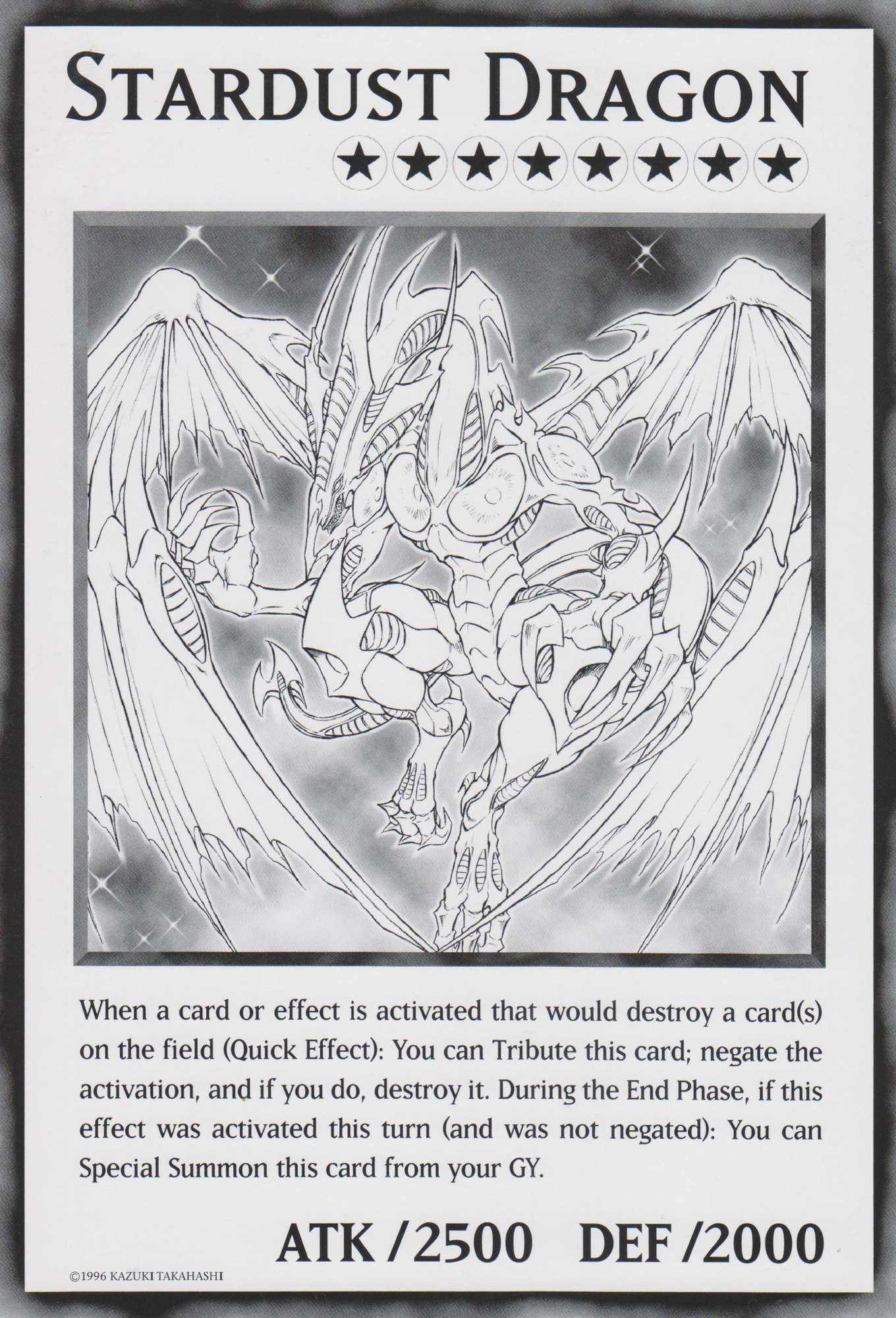 YuGiOh Duel Overload Promo Stardust Dragon (Oversized) - Walmart.com