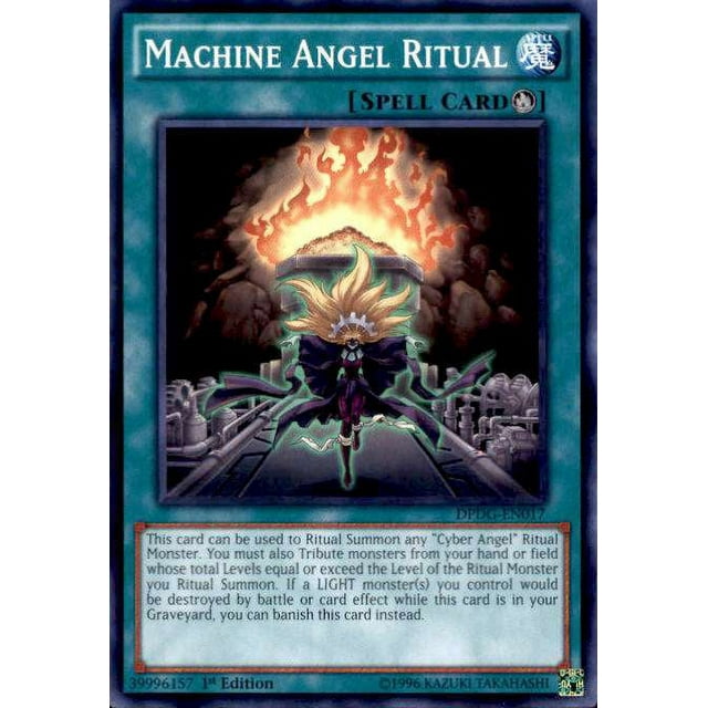 YuGiOh Duelist Pack: Dimensional Guardians Machine Angel Ritual DPDG ...