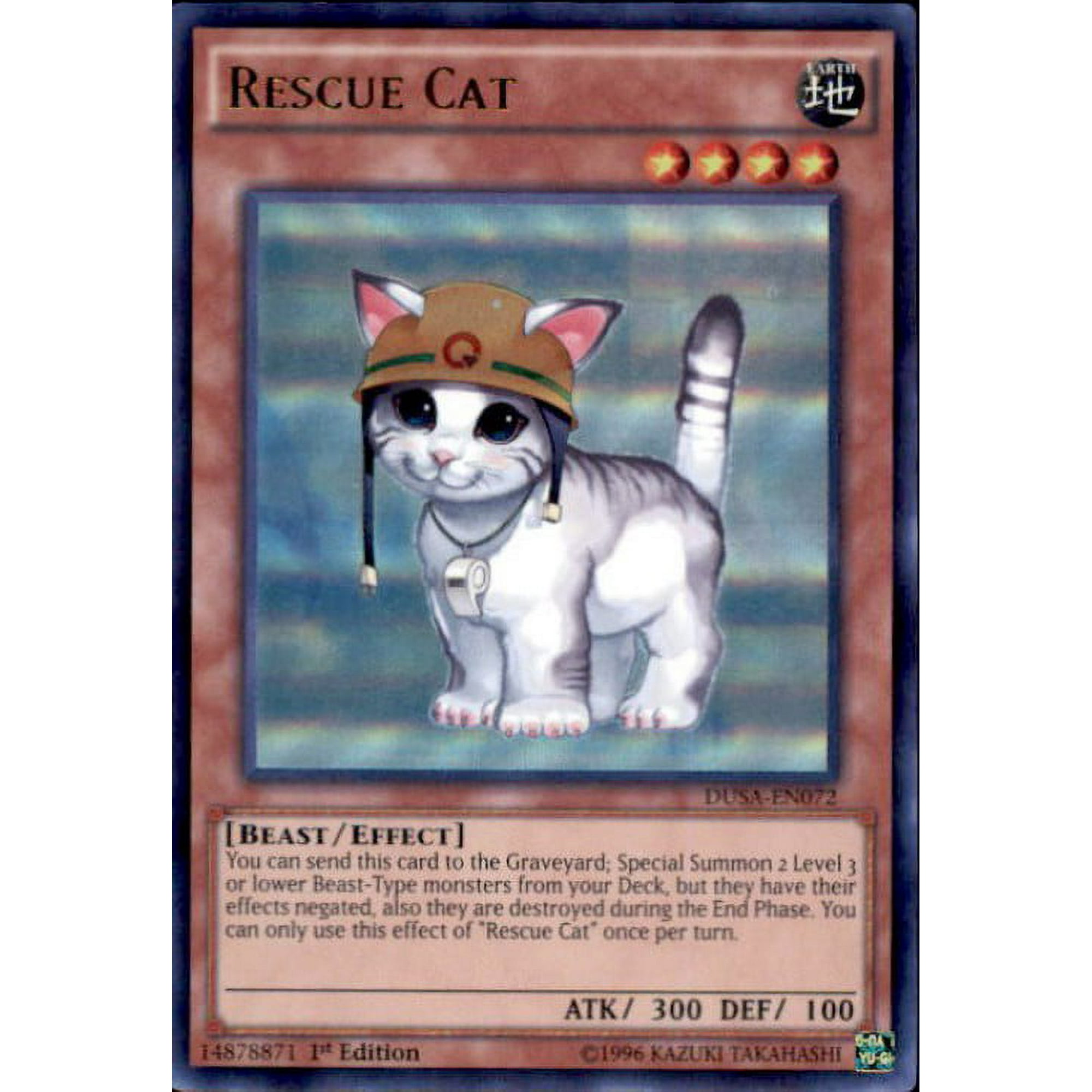 Yugioh Rescue Cat