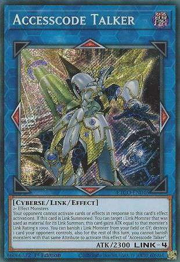 YuGiOh Eternity Code Secret Rare Accesscode Talker ETCO-EN046 - Walmart.com