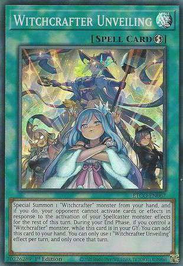 YuGiOh Eternity Code Super Rare Witchcrafter Unveiling ETCO-EN067 ...