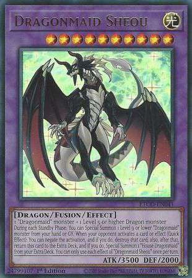 YuGiOh Eternity Code Ultra Rare Dragonmaid Sheou ETCO-EN041 - Walmart.com