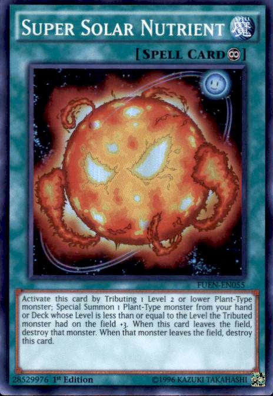 YuGiOh Fusion Enforcers Super Rare Super Solar Nutrient FUEN-EN055 ...