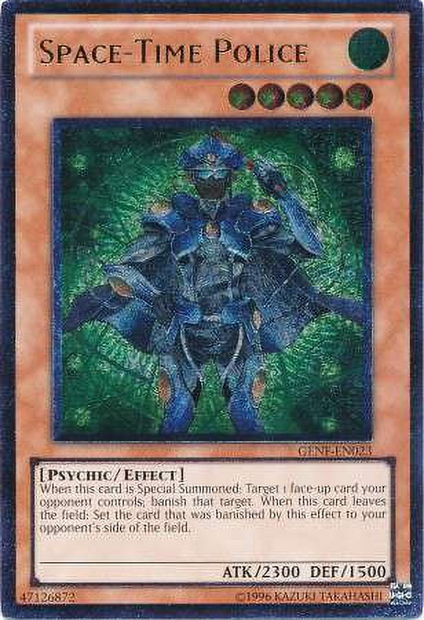 YuGiOh Generation Force Ultimate Rare Space Time Police GENF-EN023 ...