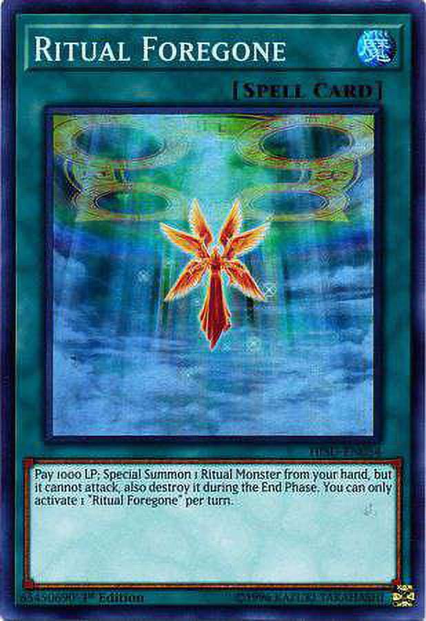 YuGiOh Hidden Summoners Super Rare Ritual Foregone HISU-EN054 - Walmart.com
