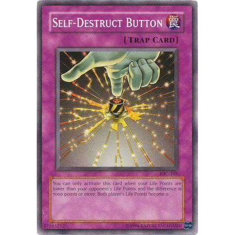 Self Destruct Button Yugioh