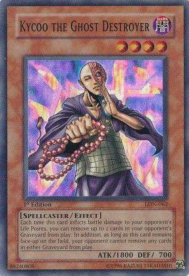 YuGiOh Labyrinth of Nightmare Super Rare Kycoo the Ghost Destroyer (1st ...