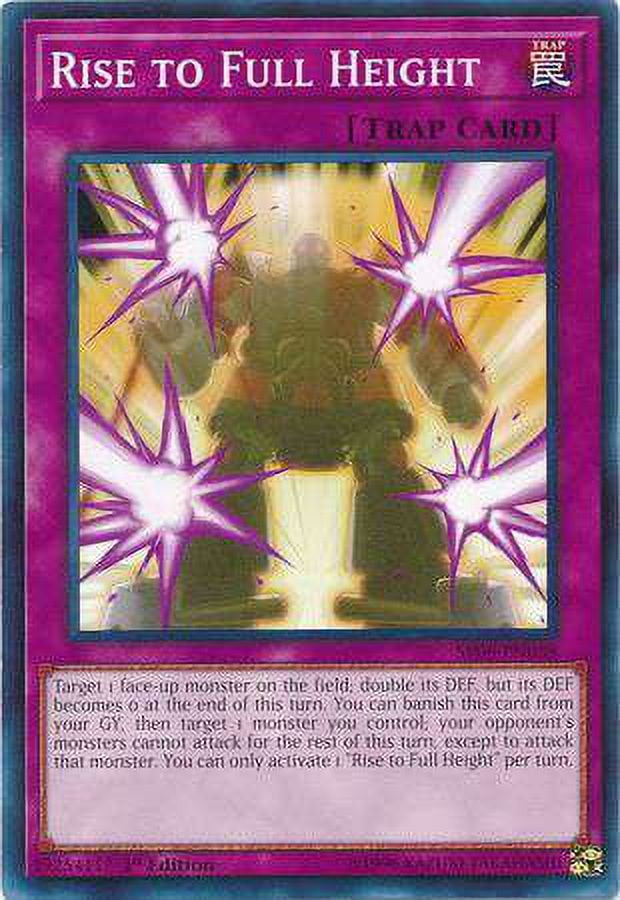 YuGiOh Lair of Darkness Structure Deck Common Rise to Full Height SR06 ...