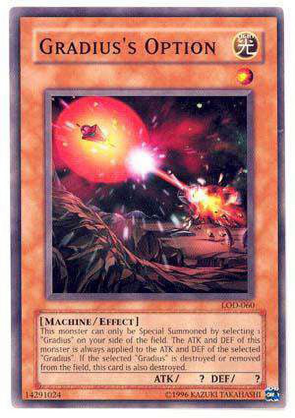 YuGiOh Legacy of Darkness Common Gradius' Option LOD-060 - Walmart.com