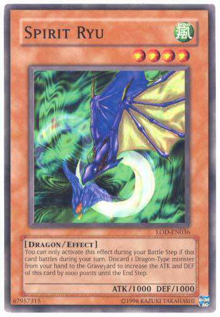YuGiOh Legacy of Darkness Common Spirit Ryu LOD-036 - Walmart.com