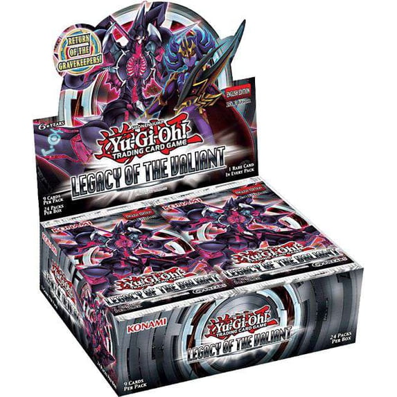 YuGiOh Legacy of the Valiant Booster Box - Walmart.com