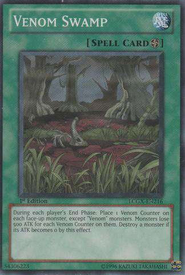 YuGiOh Legendary Collection 2 Common Venom Swamp LCGX-EN216 - Walmart.com