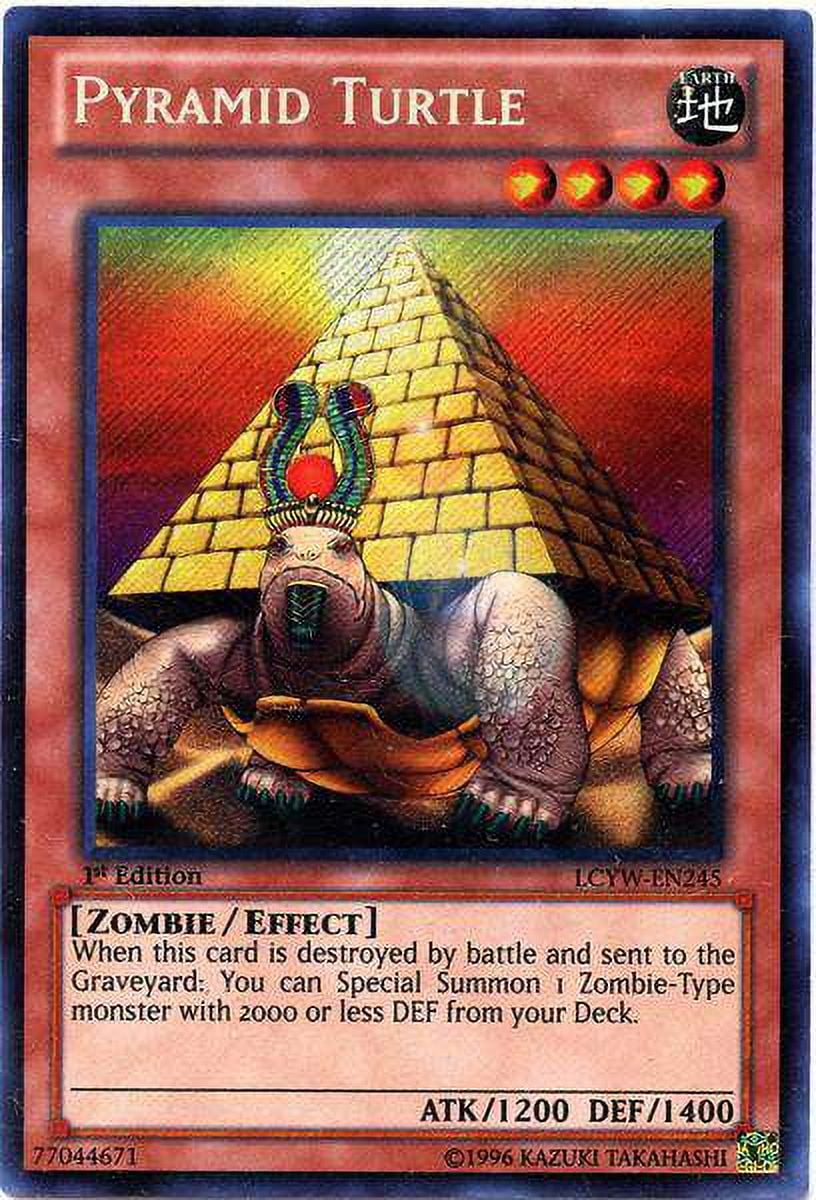 YuGiOh Legendary Collection 3 Secret Rare Pyramid Turtle LCYW-EN245 ...