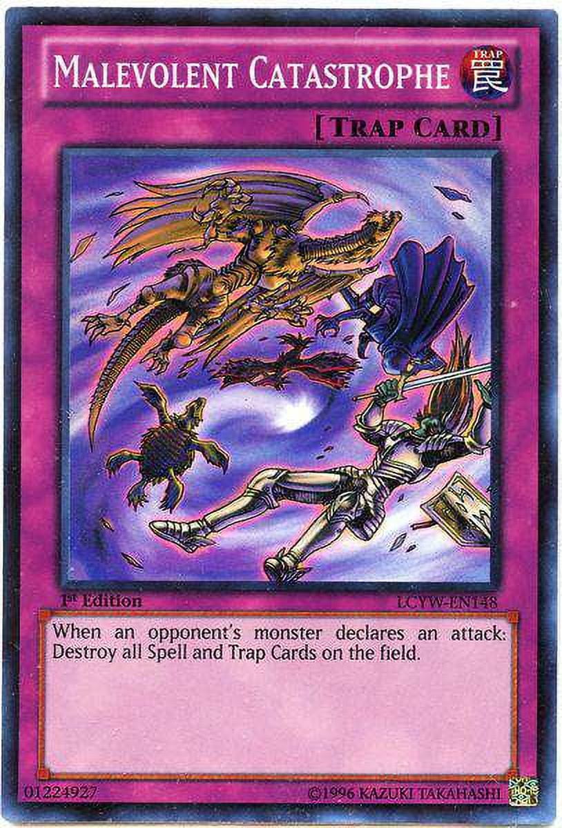YuGiOh Legendary Collection 3 Super Rare Malevolent Catastrophe LCYW ...