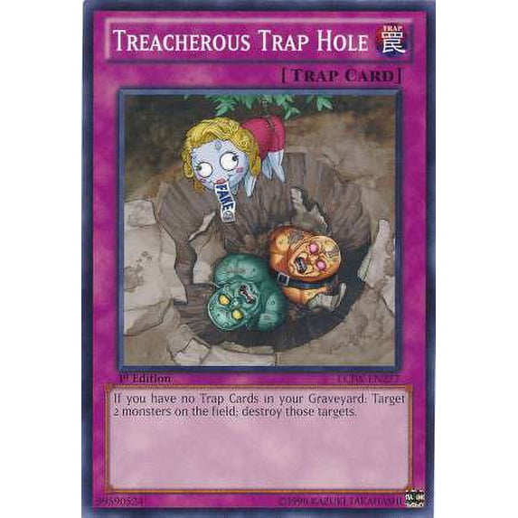 YuGiOh Legendary Collection 4: Joey's World Common Treacherous Trap ...