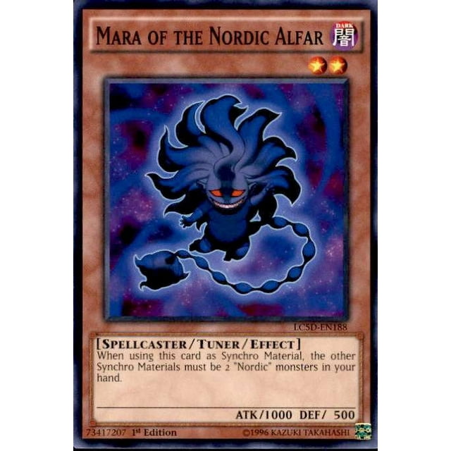 YuGiOh Legendary Collection Mega Pack Common Mara of the Nordic Alfar ...