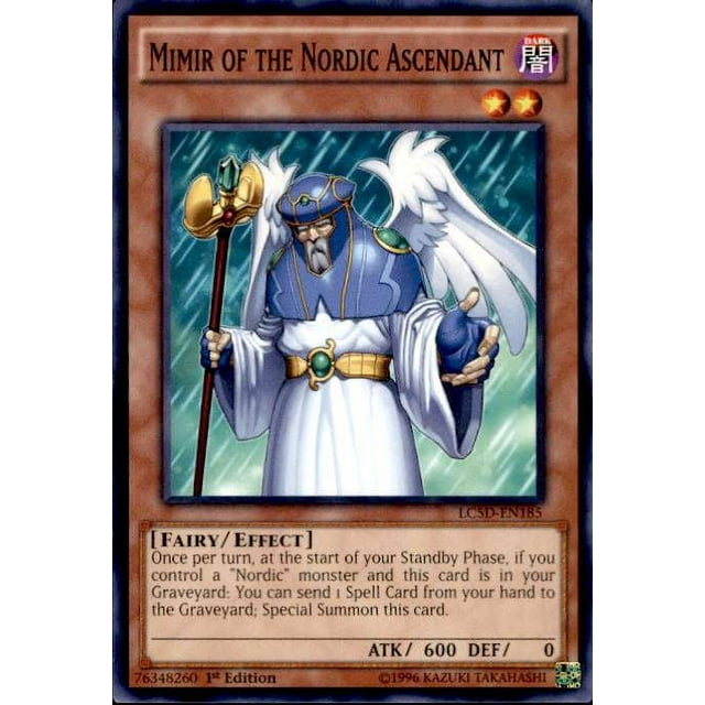 YuGiOh Legendary Collection Mega Pack Common Mimir of the Nordic ...