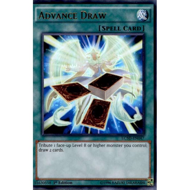 YuGiOh Legendary Collection Mega Pack Ultra Rare Advance Draw LC5D ...