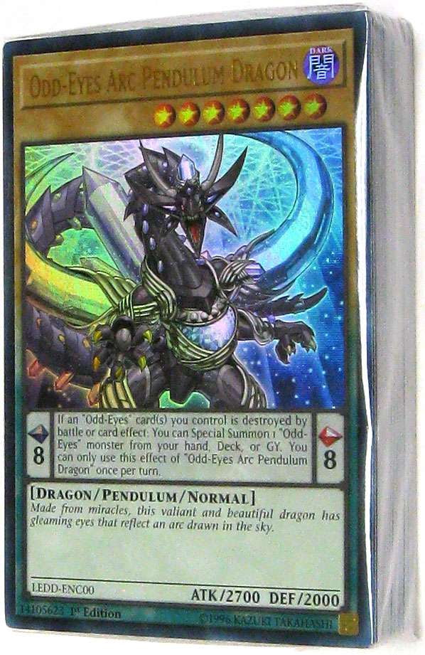 YuGiOh Legendary Dragon Dimensional Dragons Deck (No Packaging ...
