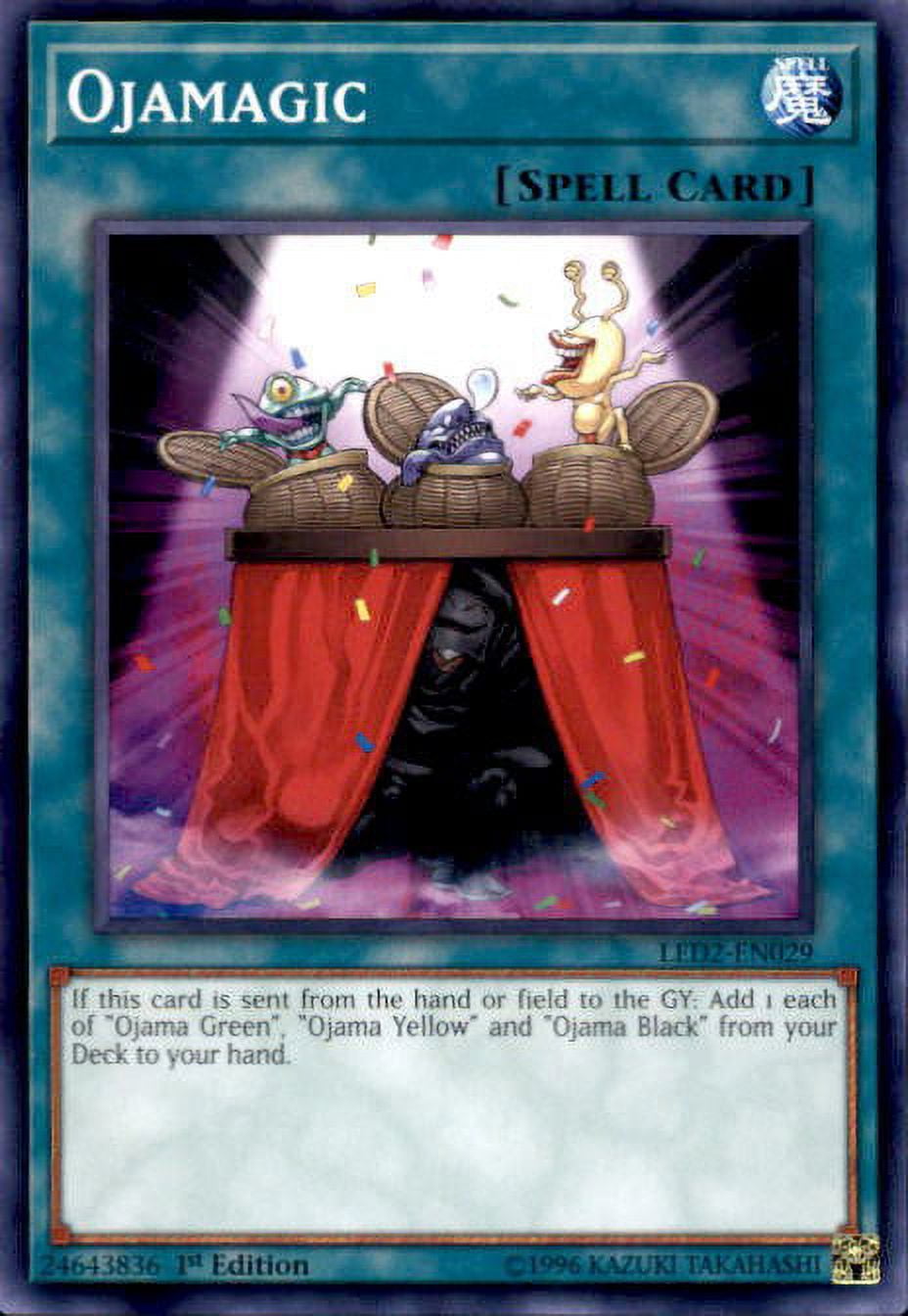 YuGiOh Legendary Duelists: Ancient Millennium Ojamagic LED2-EN029 ...