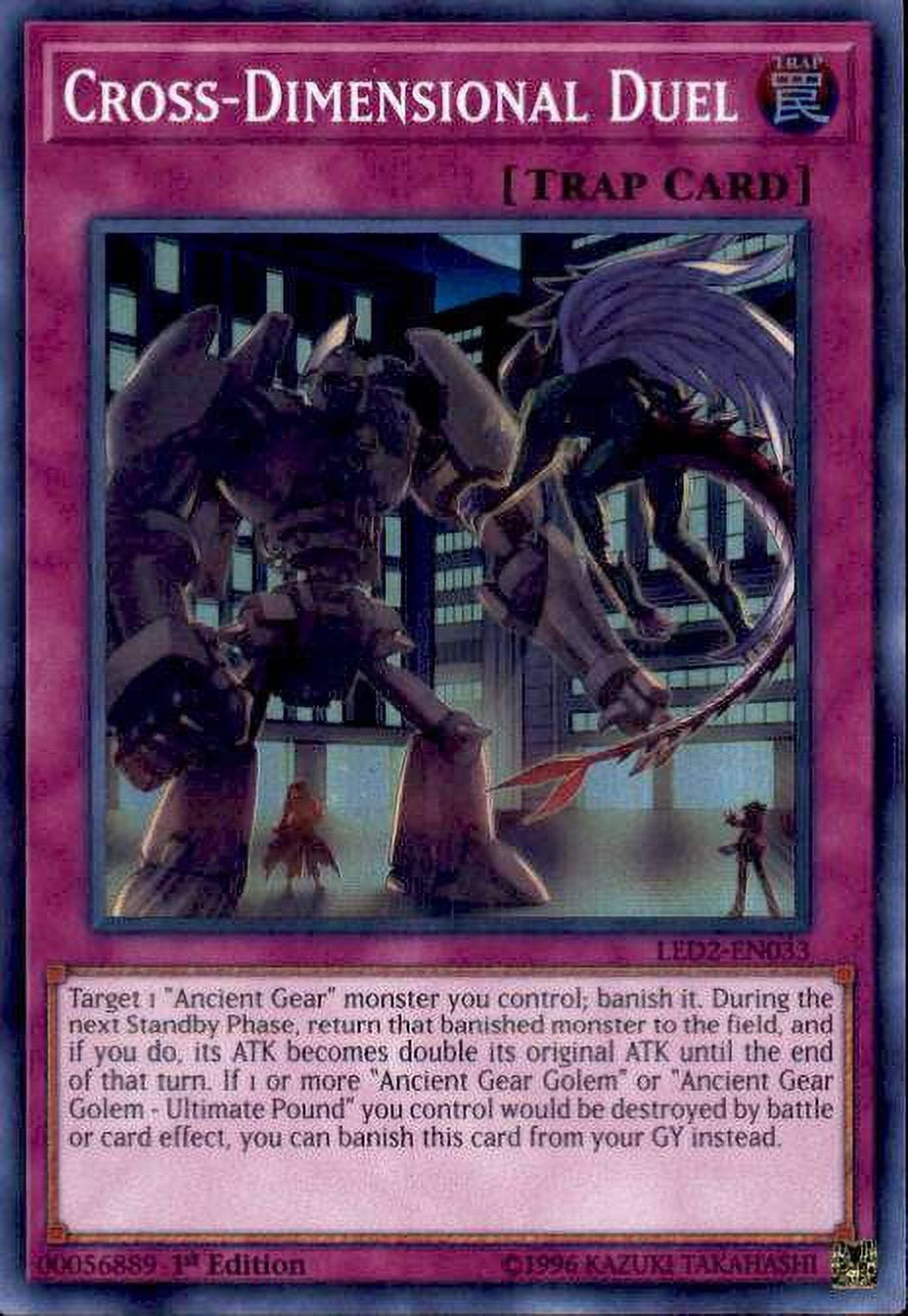 YuGiOh Legendary Duelists: Ancient Millennium Super Rare Cross ...