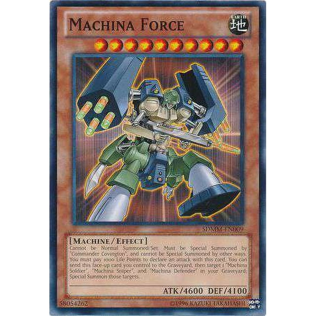 YuGiOh Machina Mayhem Structure Deck Common Machina Force SDMM-EN009 ...