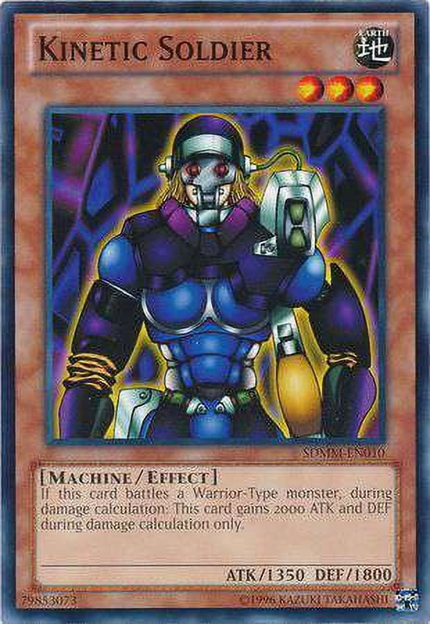 YuGiOh Machina Mayhem Structure Deck Common Kinetic Soldier SDMM-EN010 ...