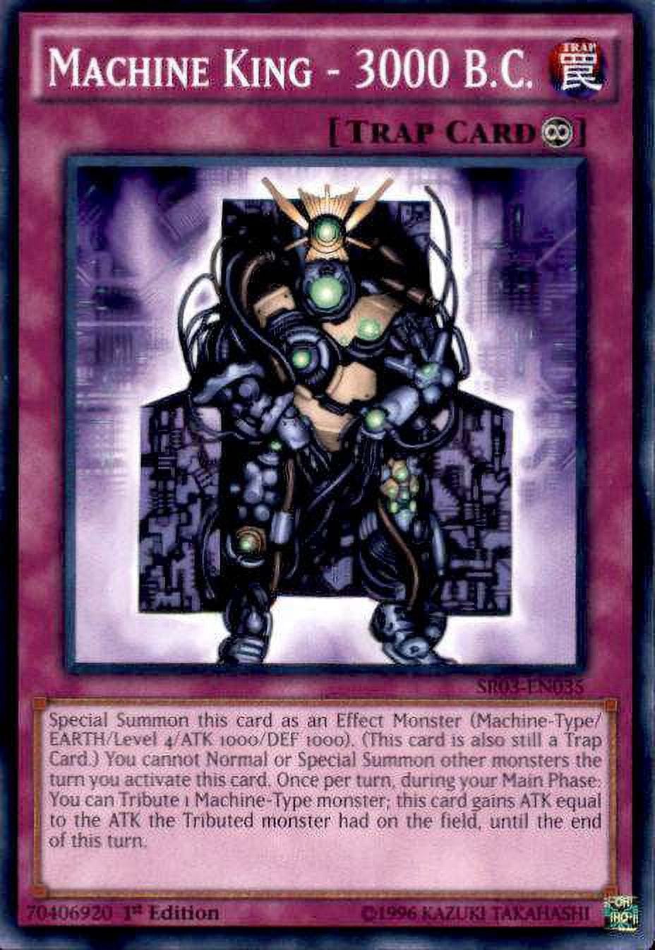 YuGiOh Machine Reactor Structure Deck Common Machine King - 3000 B.C ...