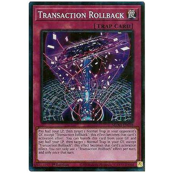 YuGiOh Maze of Millennia Collector Rare Transaction Rollback MZMI-EN038 ...