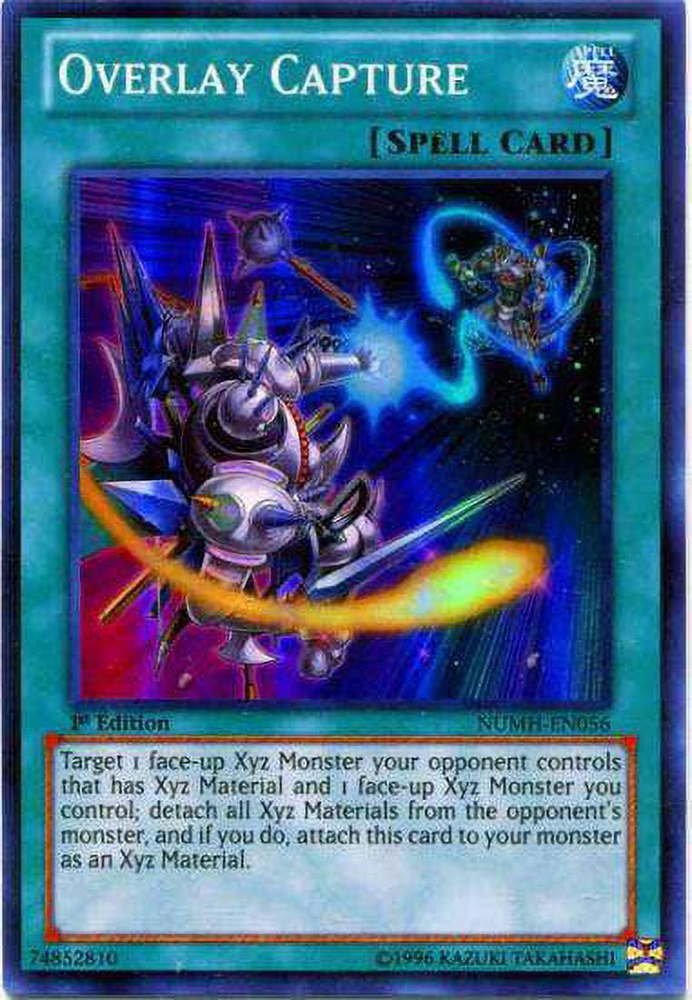 YuGiOh Number Hunters Super Rare Overlay Capture NUMH-EN056 - Walmart.com
