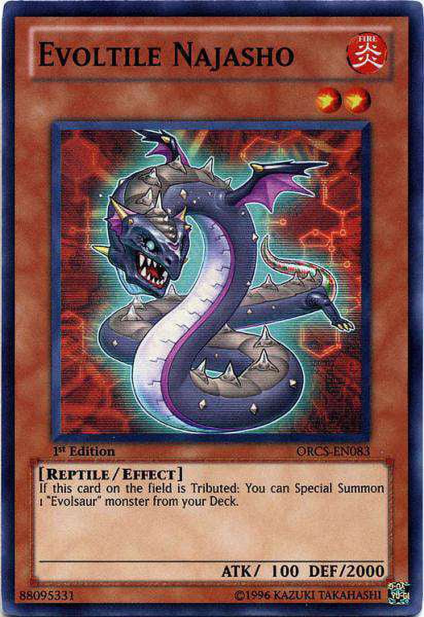 YuGiOh Order of Chaos Super Rare Evoltile Najasho ORCS-EN083 - Walmart.com
