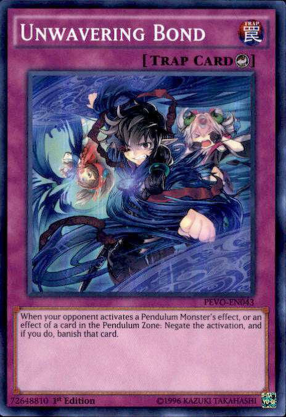YuGiOh Pendulum Evolution Super Rare Unwavering Bond PEVO-EN043 - Walmart.com