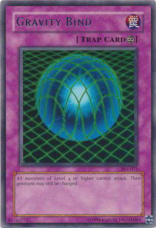 YuGiOh Pharaoh's Servant Rare Gravity Bind PSV-073 - Walmart.com