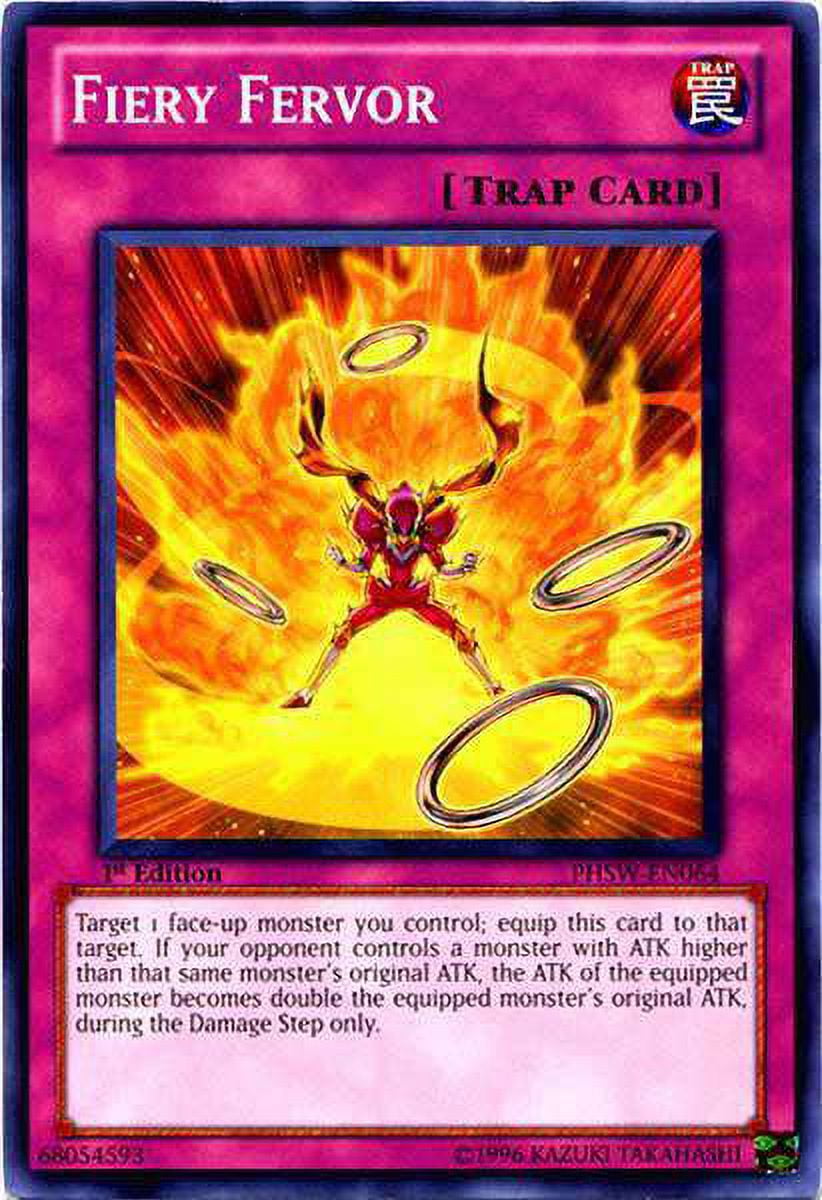 YuGiOh Photon Shockwave Common Fiery Fervor PHSW-EN064 - Walmart.com