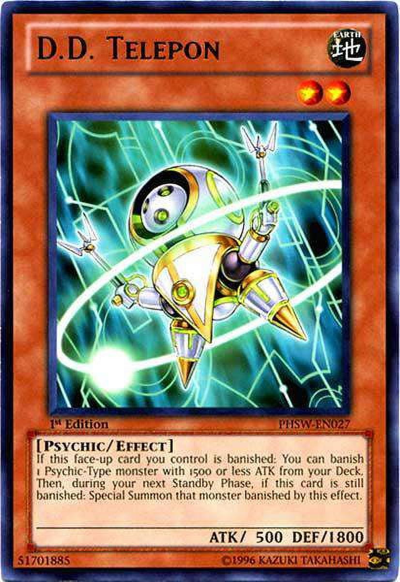 YuGiOh Photon Shockwave Rare D.D. Telepon PHSW-EN027 - Walmart.com