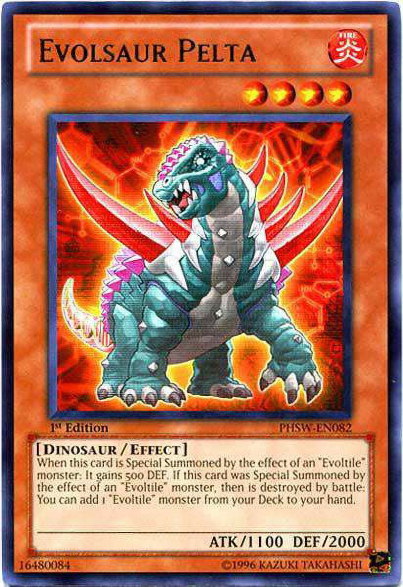 YuGiOh Photon Shockwave Rare Evolsaur Pelta PHSW-EN082 - Walmart.com