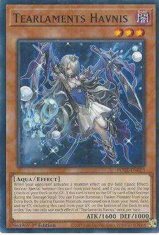 YuGiOh Power of the Elements Super Rare Tearlaments Scheiren POTE-EN014 ...