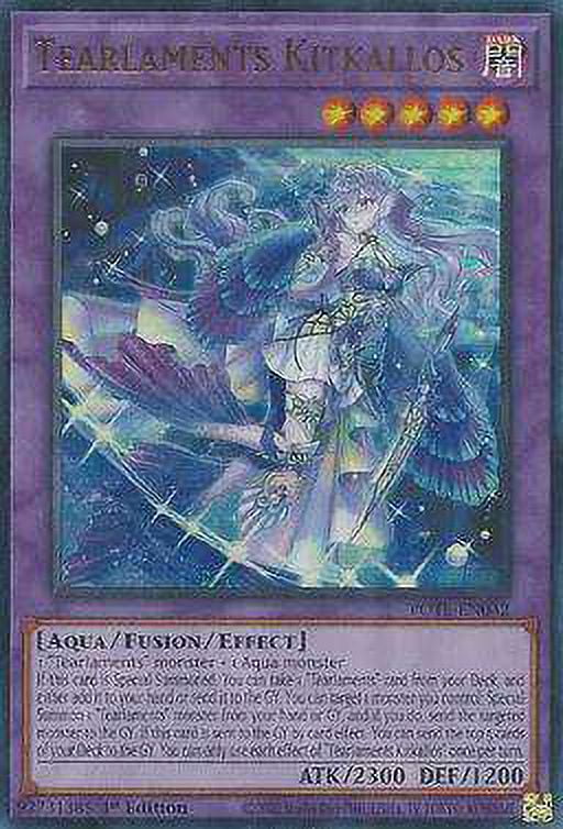 YuGiOh Power of the Elements Ultra Rare Tearlaments Kitkallos POTE ...