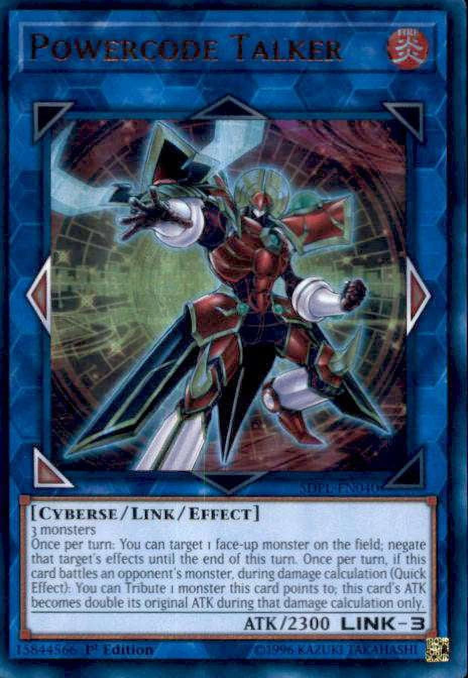YuGiOh Powercode Link Structure Deck Ultra Rare Powercode Talker SDPL ...