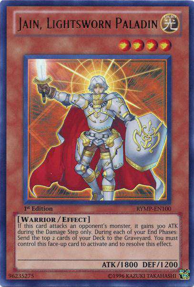 YuGiOh Ra Yellow Mega-Pack Jain, Lightsworn Paladin RYMP-EN100 ...