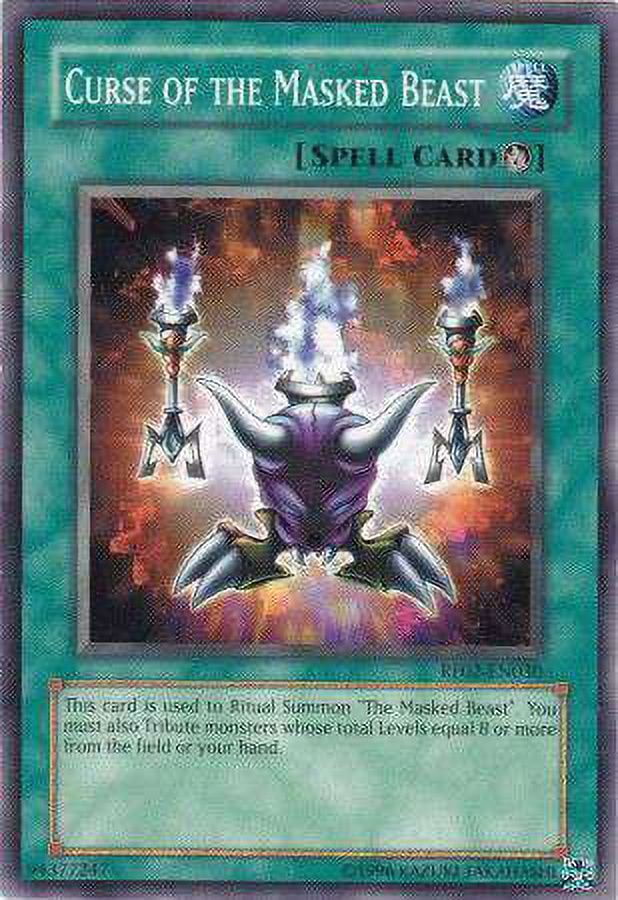 YuGiOh Retro Pack 2 Common Curse of the Masked Beast RP02-EN030 - Walmart.com