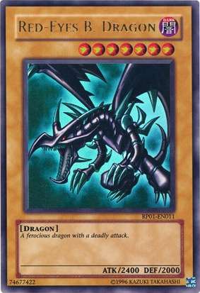 YuGiOh Retro Pack Ultra Rare Red-Eyes B. Dragon RP01-EN011 - Walmart.com