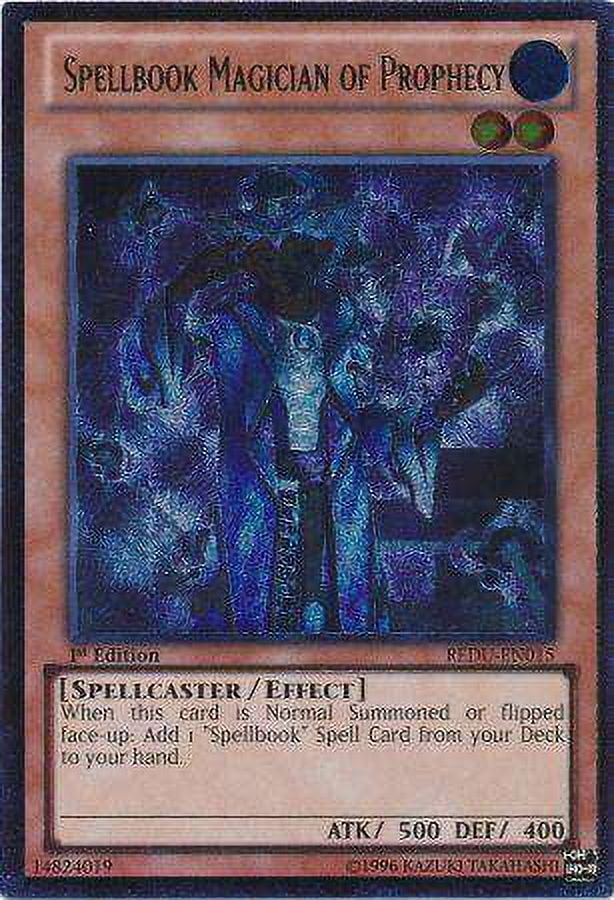 YuGiOh Return of the Duelist Ultimate Rare Spellbook Magician of Prophecy REDU-EN015 - Walmart.com