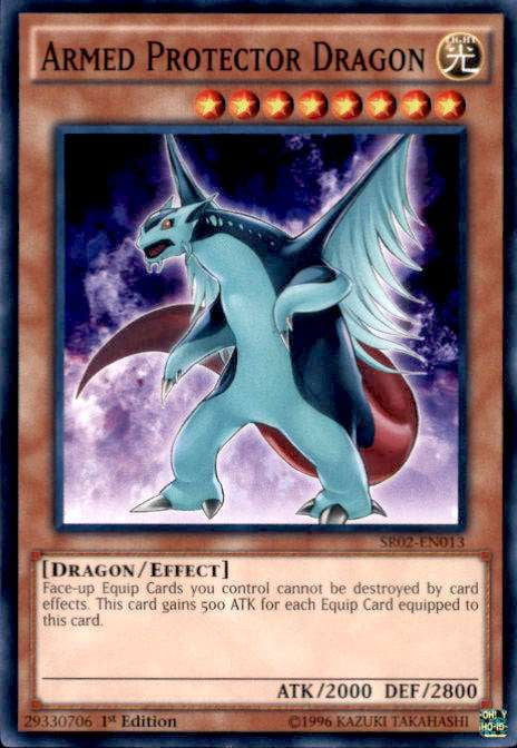YuGiOh Rise of the True Dragons Structure Deck Common Armed Protector ...