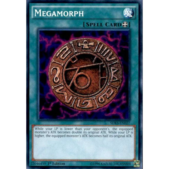 YuGiOh Seto Kaiba Structure Deck Common Megamorph SDKS-EN027 - Walmart.com