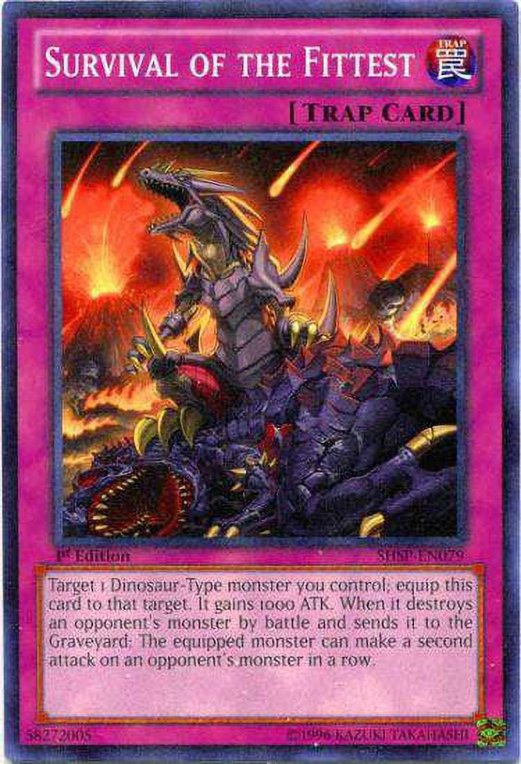 YuGiOh Shadow Specters Common Survival of the Fittest SHSP-EN079 ...