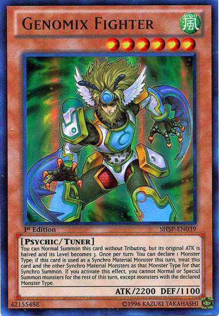 YuGiOh Shadow Specters Ultra Rare Genomix Fighter SHSP-EN039 - Walmart.com