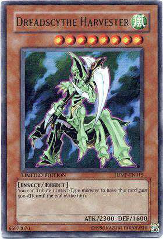 YuGiOh Shonen Jump Ultra Rare Dreadscythe Harvester JUMP-EN015 ...