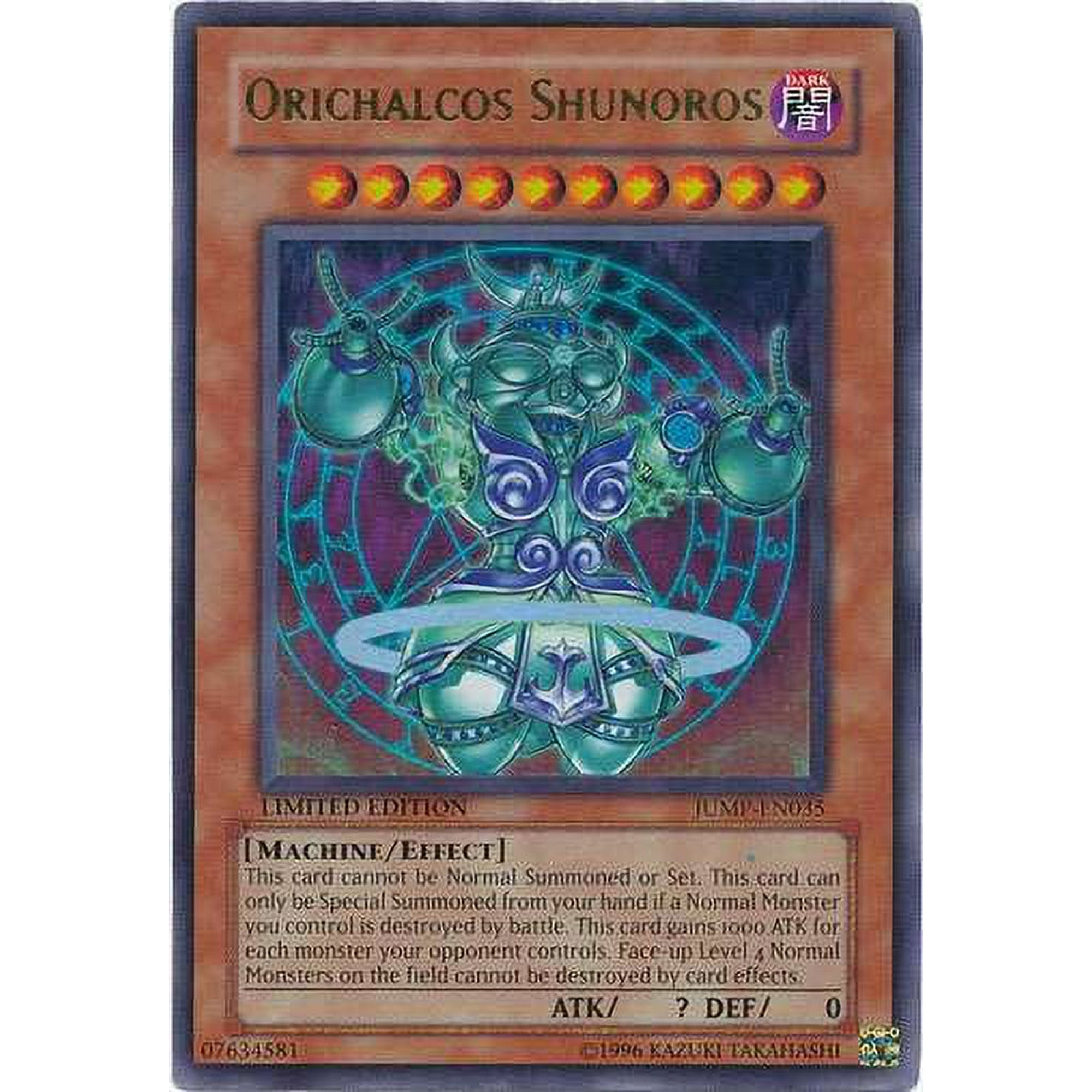 Yugioh Orichalcos Shunoros